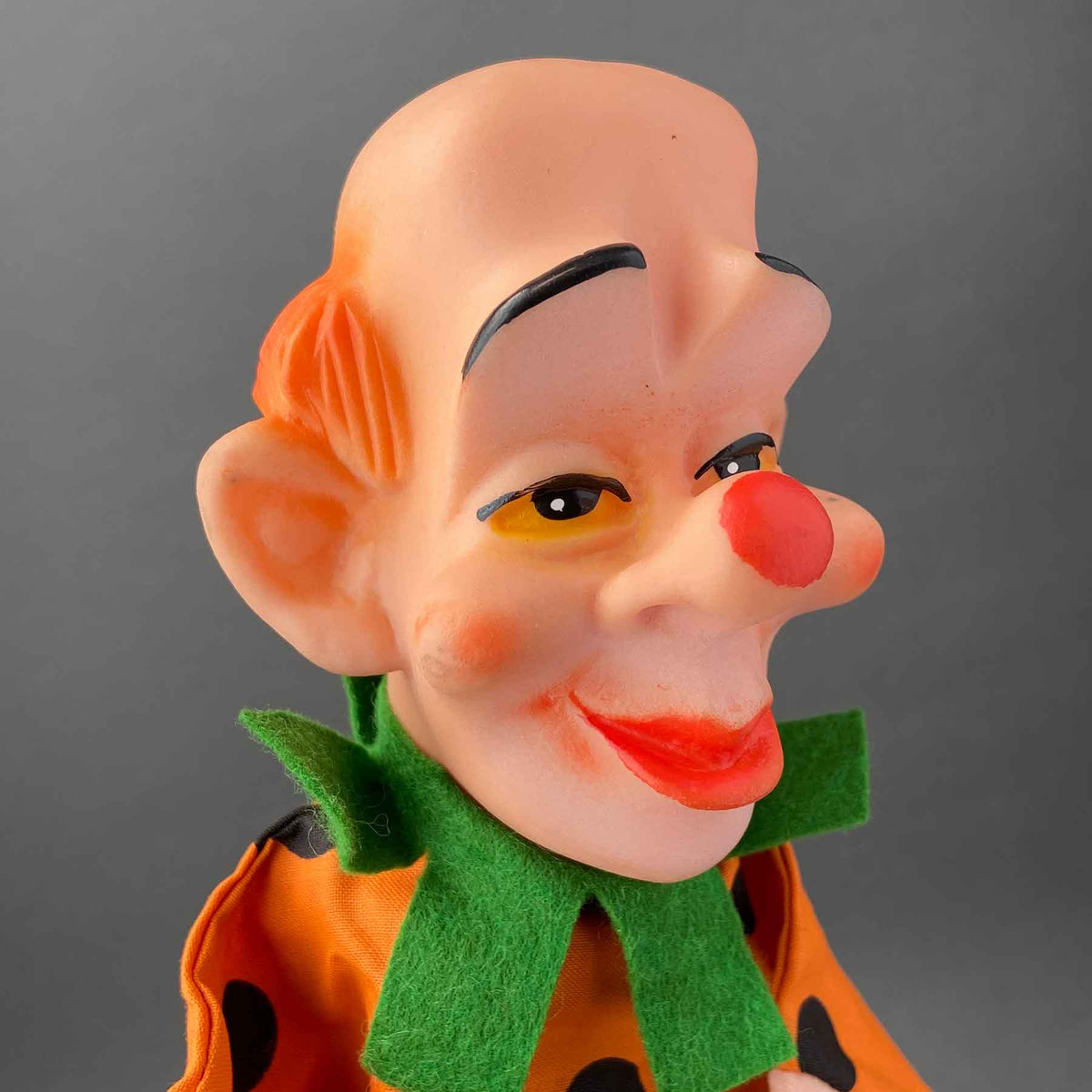 Vintage Circus Clown Hand Puppet ~ 1980s – Once Upon A Puppet