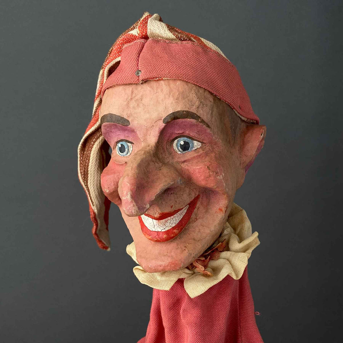 KASPER Hand Puppet ~ by Gerhard Stiehl 1950s Rare! – Once Upon A Puppet