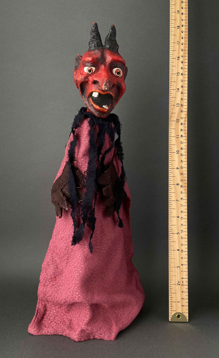 Vintage DEVIL Hand Puppet ~ by Gerhard Stiehl 1950s Rare! – Once Upon A ...