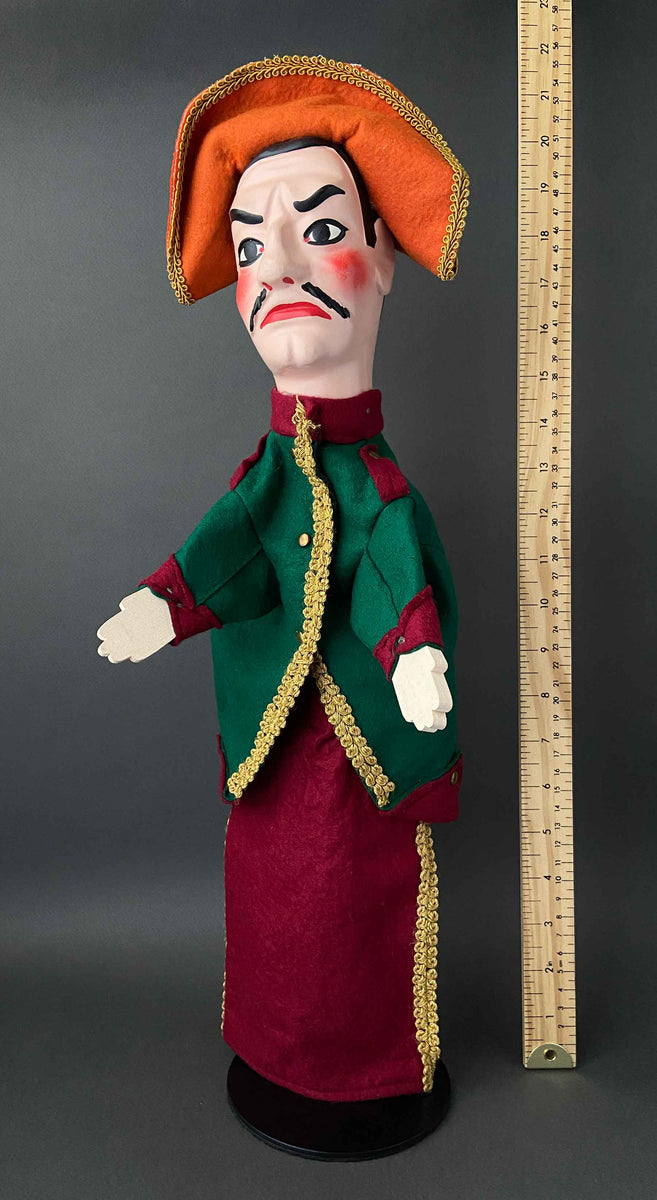 GENDARME Hand Puppet replica ~ French Guignol 2000s – Once Upon A Puppet