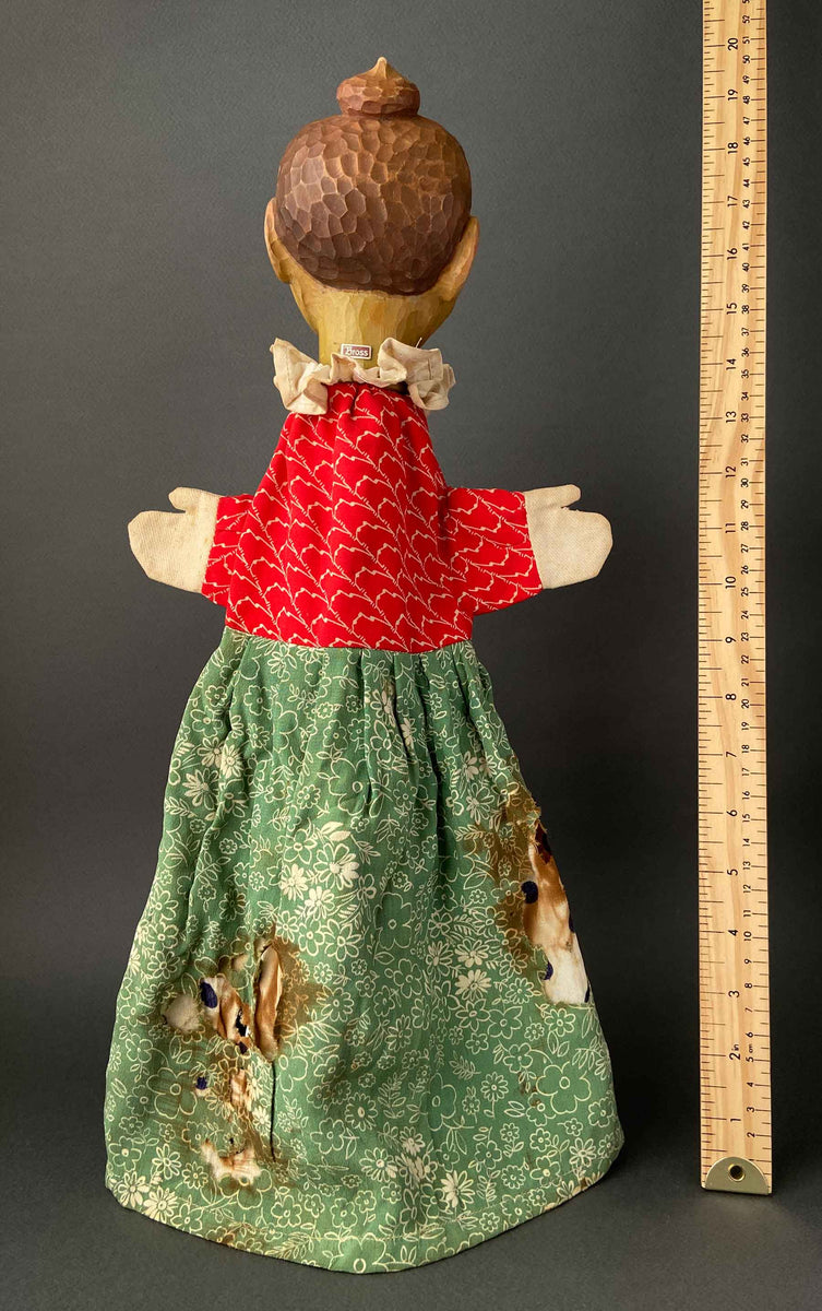 Vintage Bross Gretel Hand Puppet ~ circa 1950s Rare! – Once Upon A Puppet