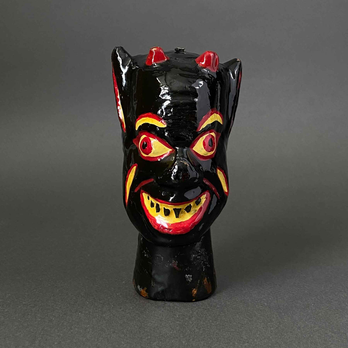 Vintage Devil Puppet Head ~ 1960s Punch & Judy – Once Upon A Puppet