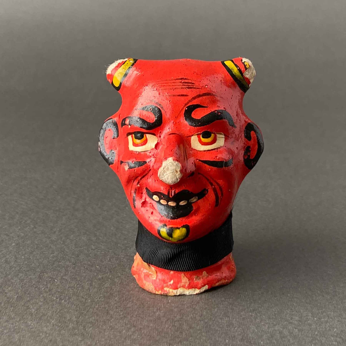 Antique Devil Puppet Head ~ Early 1930s Punch & Judy – Once Upon A Puppet