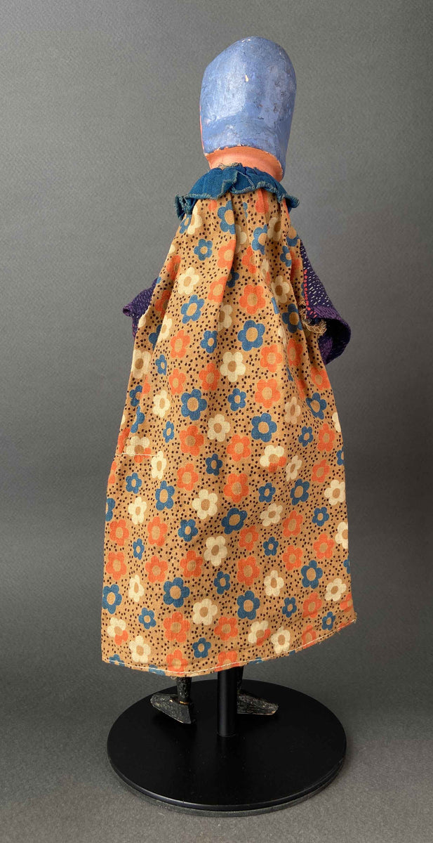 Vintage JUDY Hand Puppet ~ 1930s Punch and Judy Toy – Once Upon A Puppet