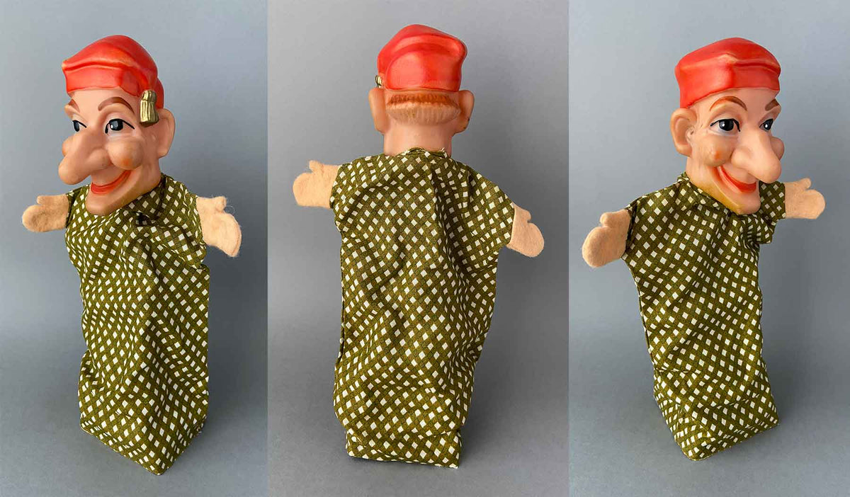 Vintage Mr Punch and Crocodile Hand Puppets ~ 1980s – Once Upon A Puppet