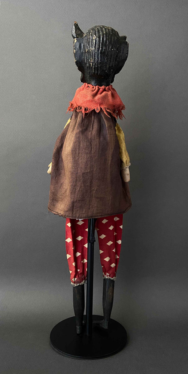 Antique DEVIL Hand Puppet ~ Early 20th Century – Once Upon A Puppet