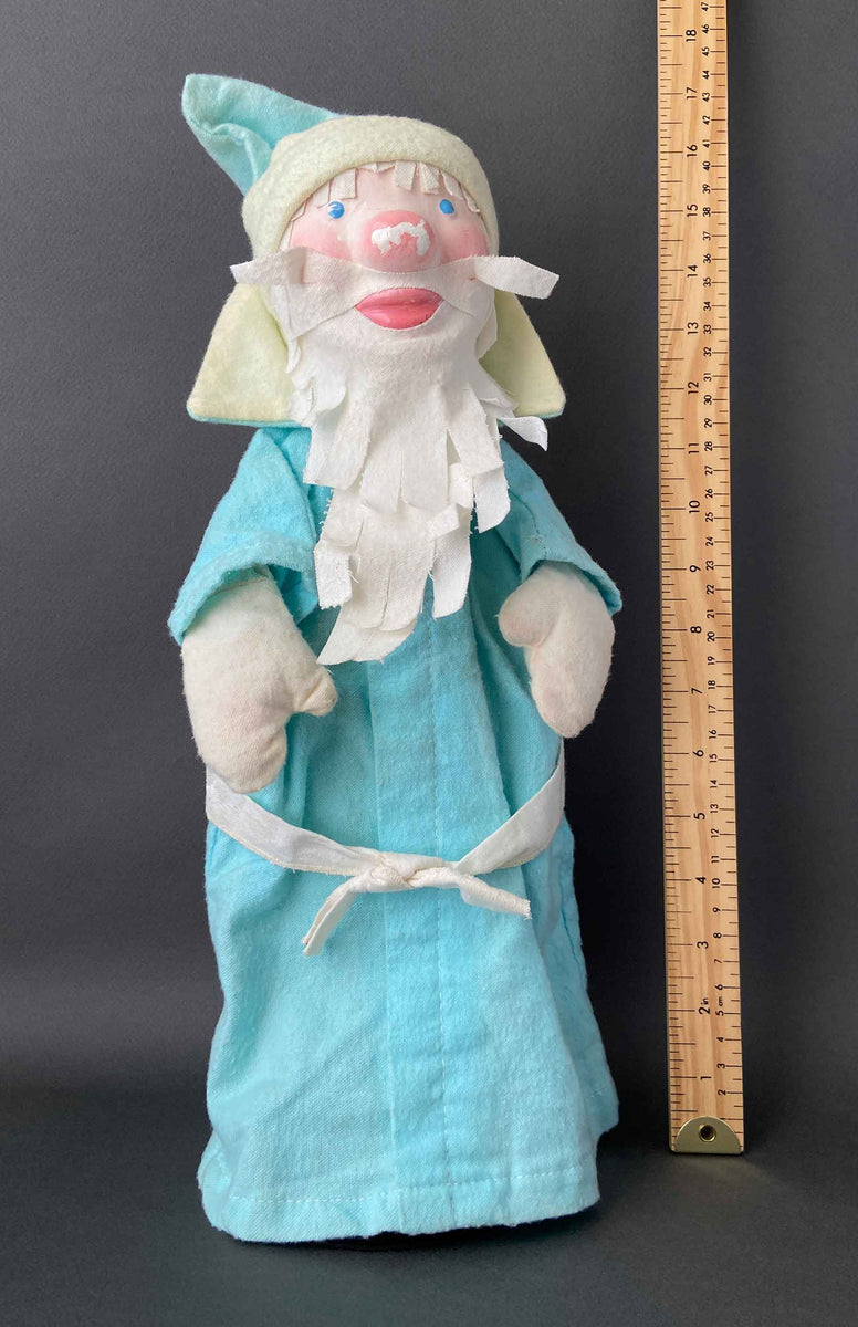 Vintage Father Frost Hand Puppet ~ Russian 1990s – Once Upon A Puppet