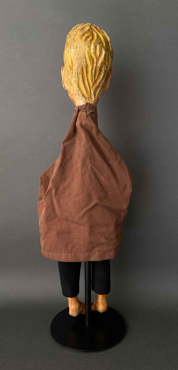 Antique BOY Hand Puppet ~ 1920-30s Unique! – Once Upon A Puppet