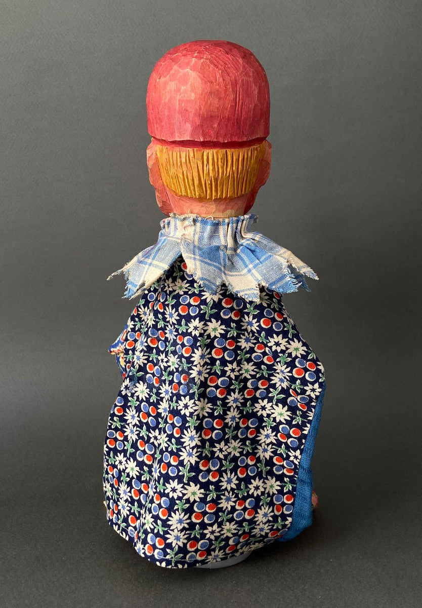 Vintage KASPER Hand Puppet ~ 1930s Punch and Judy – Once Upon A Puppet