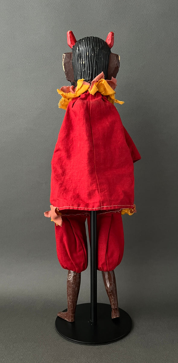 Antique DEVIL Hand Puppet ~ Early 20th Century – Once Upon A Puppet