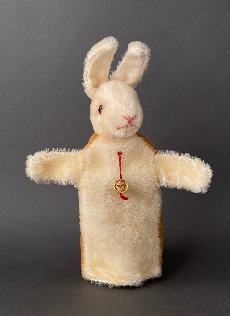 Vintage HERMANN Easter Bunny Hand Puppet ~ 1950s Rare! – Once Upon A Puppet