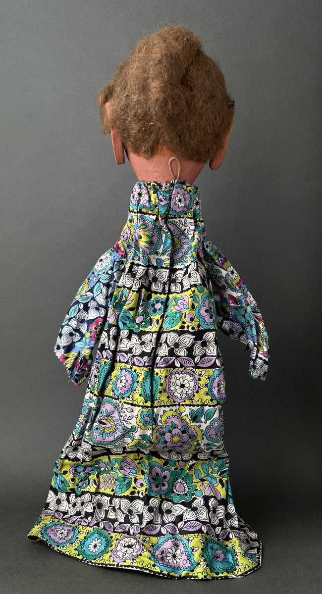 Vintage LADY Hand Puppet ~ 1920-30s Folk Art Punch and Judy – Once Upon ...