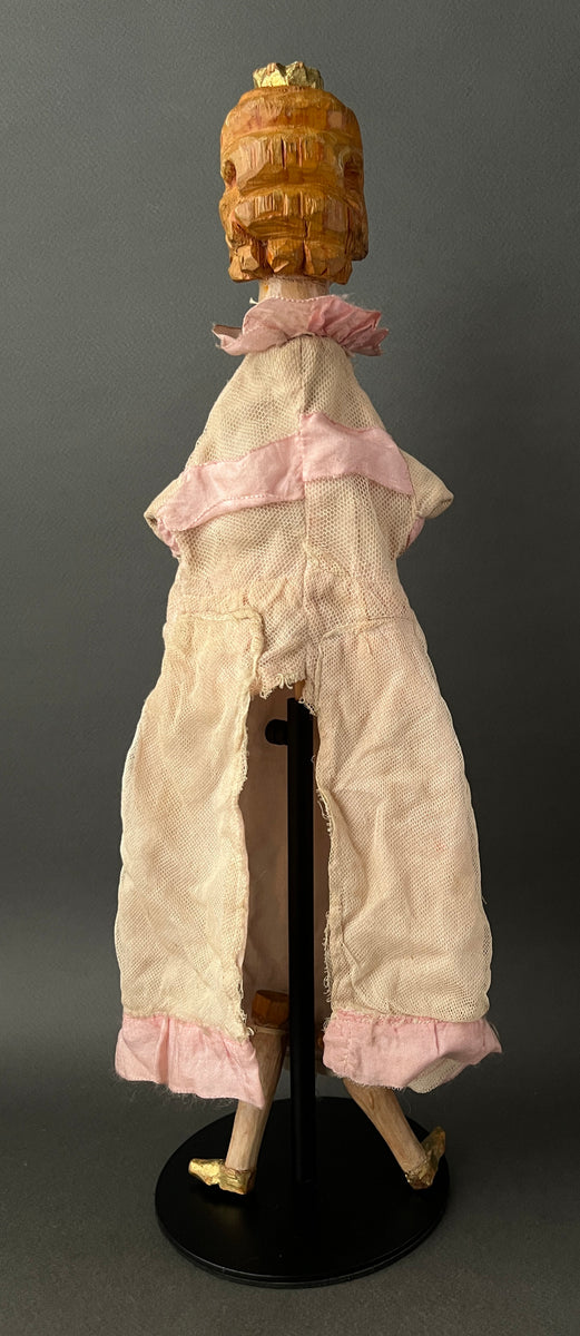 Vintage PRINCESS Hand Puppet ~ 1920s Folk Art Punch and Judy – Once ...