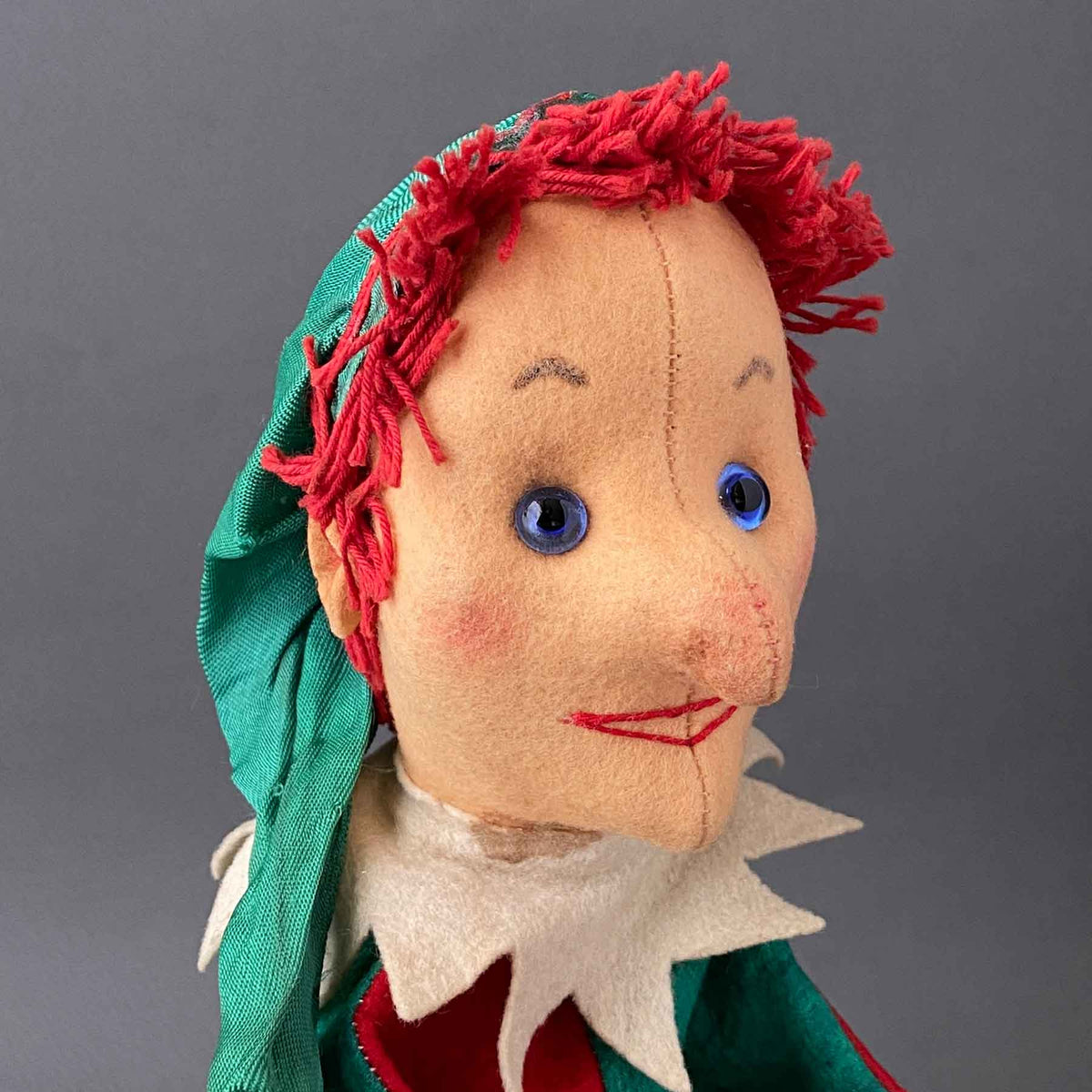SCHUCO Mr Punch Hand Puppet ~ 1950s Rare! – Once Upon A Puppet