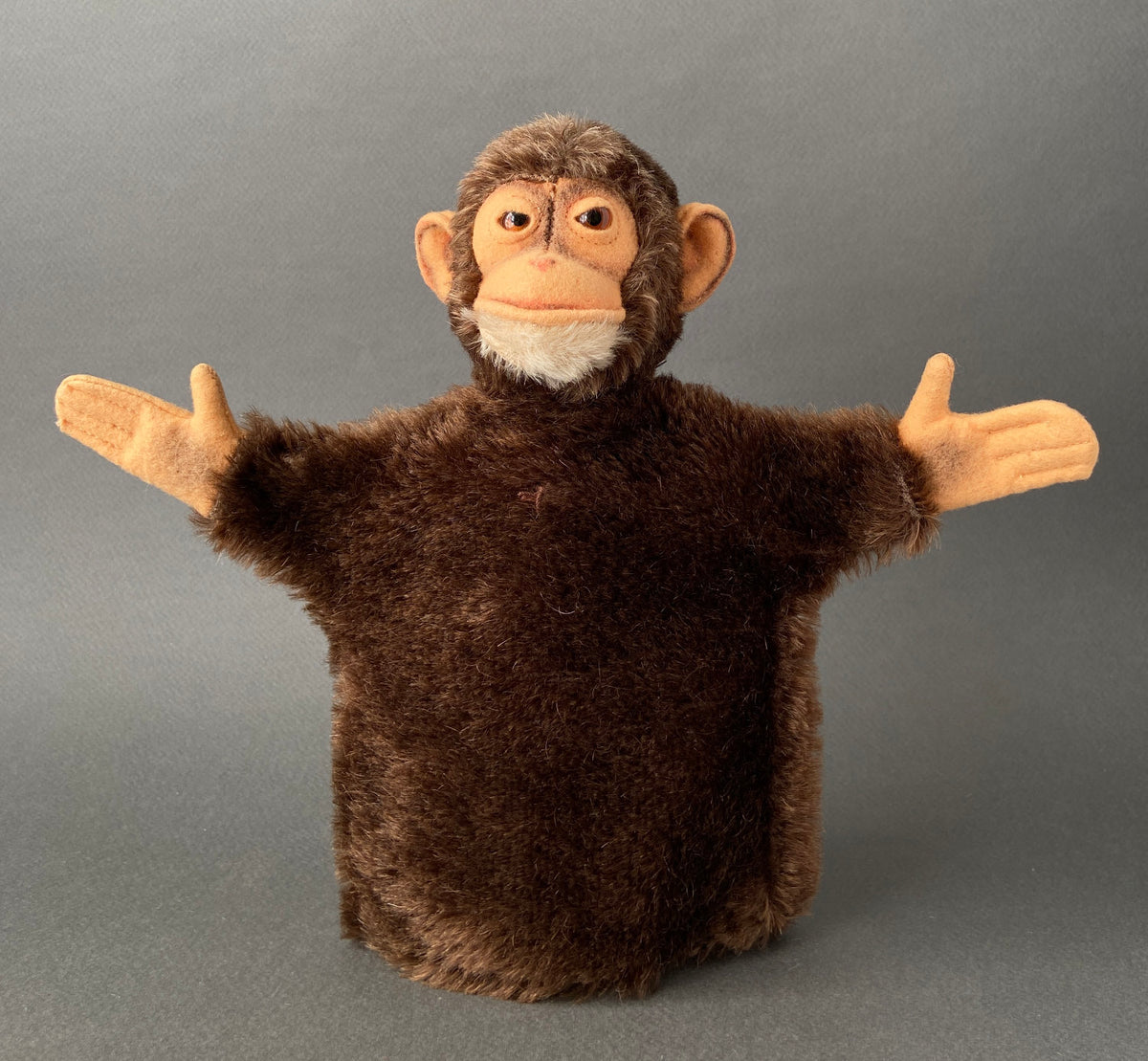 Vintage STEIFF Jocko Monkey Hand Puppet ~ 1960s – Once Upon A Puppet