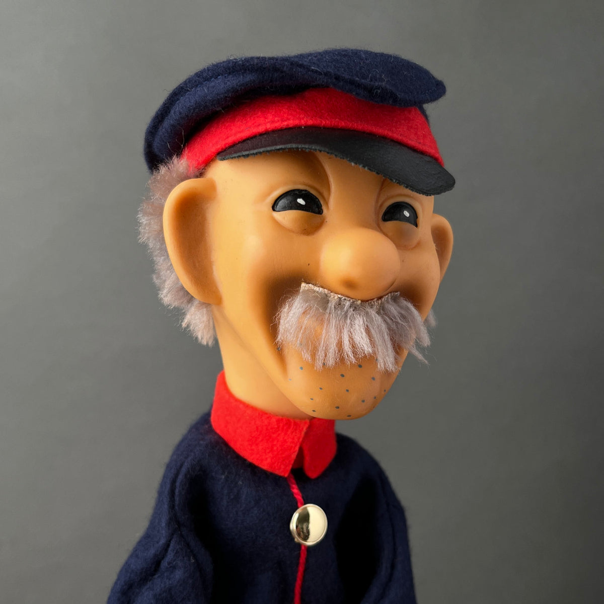Vintage STEIFF Policeman Hand Puppet ~ 1972-78 – Once Upon A Puppet