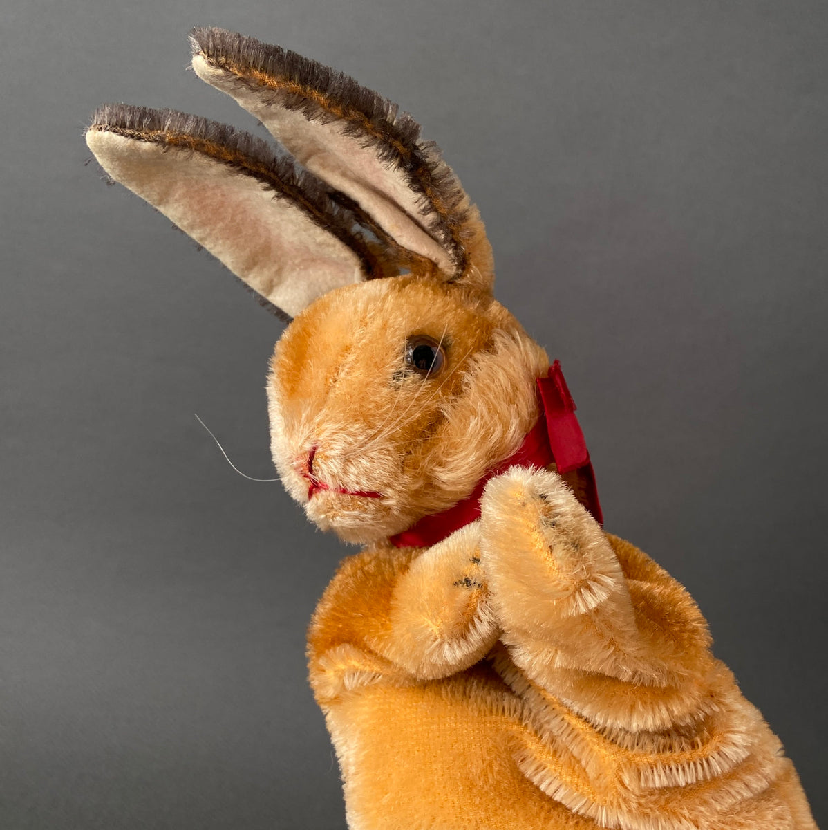 Vintage STEIFF Rabbit Hand Puppet ~ 1960s – Once Upon A Puppet