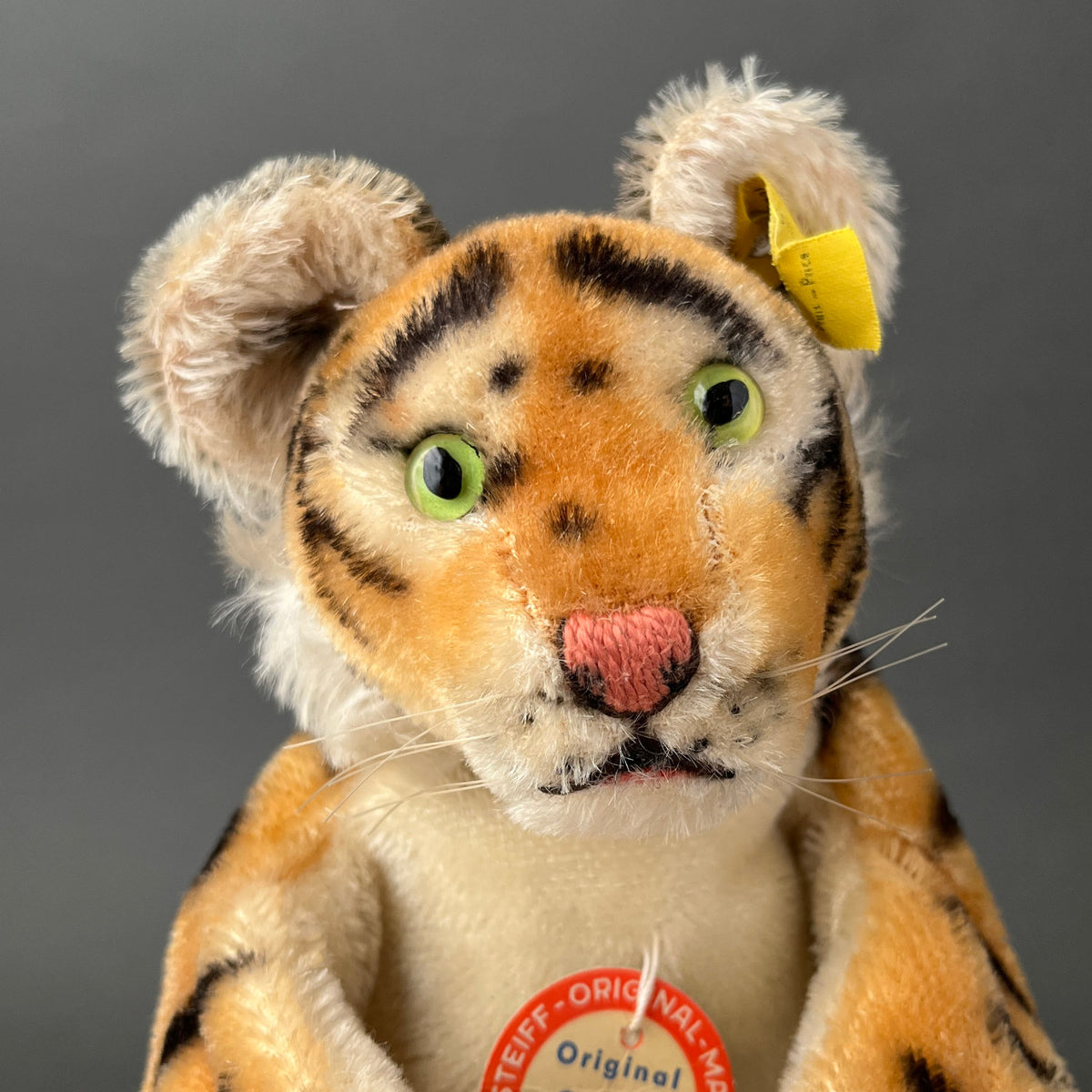 Vintage STEIFF Tiger Hand Puppet ~ Mr Rogers early Daniel Puppet – Once ...
