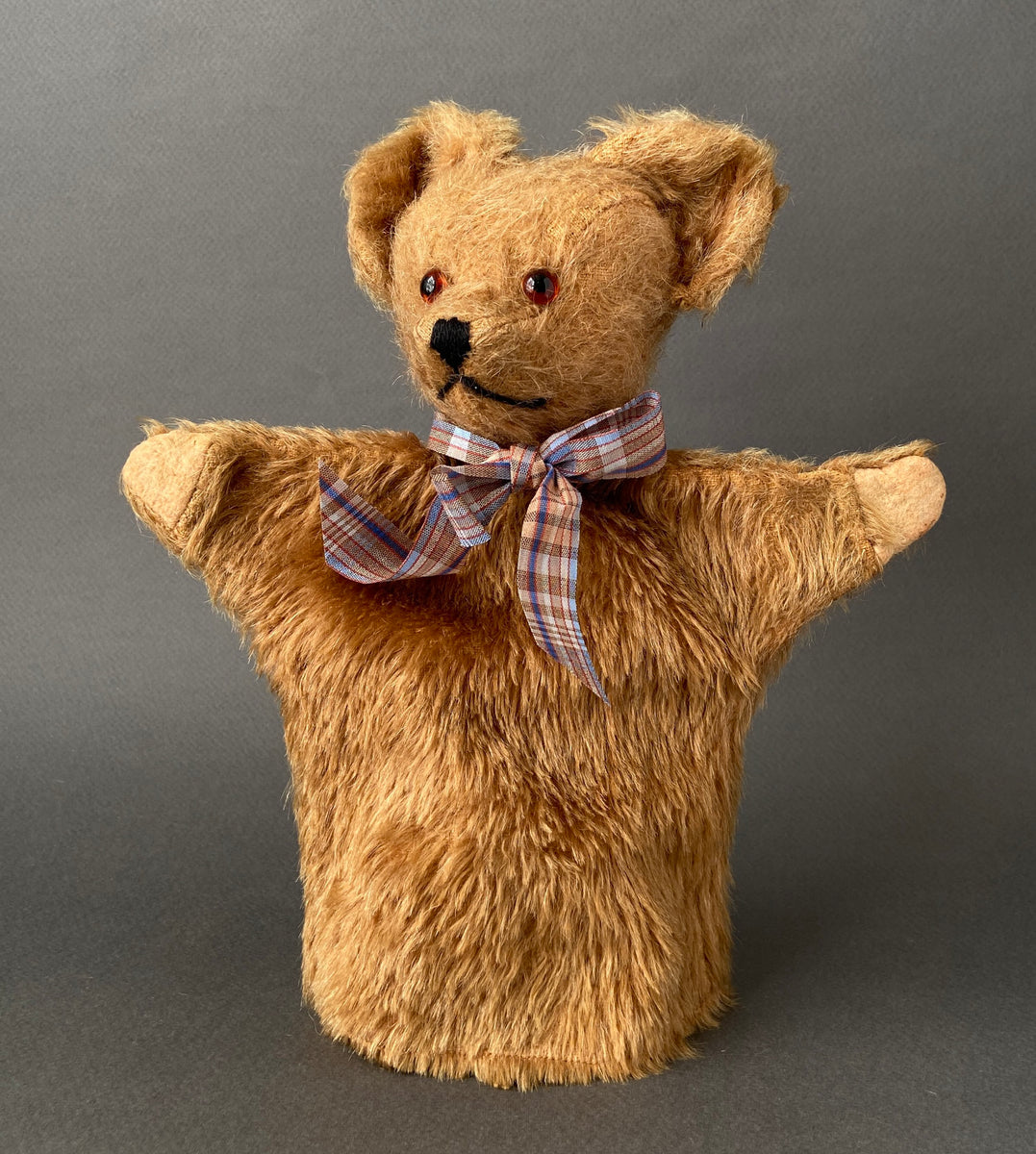 Vintage Teddy Bear Hand Puppet ~ 1950s – Once Upon A Puppet