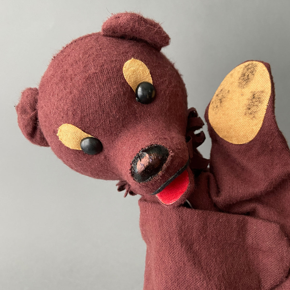 Vintage Bear Hand Puppet ~ Russian 1980s – Once Upon A Puppet