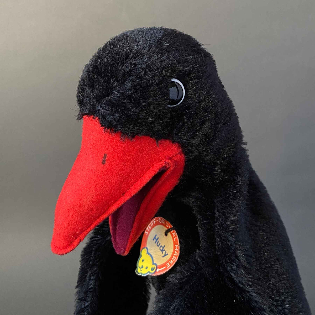 Vintage STEIFF Hucky Raven Hand Puppet ~ 1960s – Once Upon A Puppet