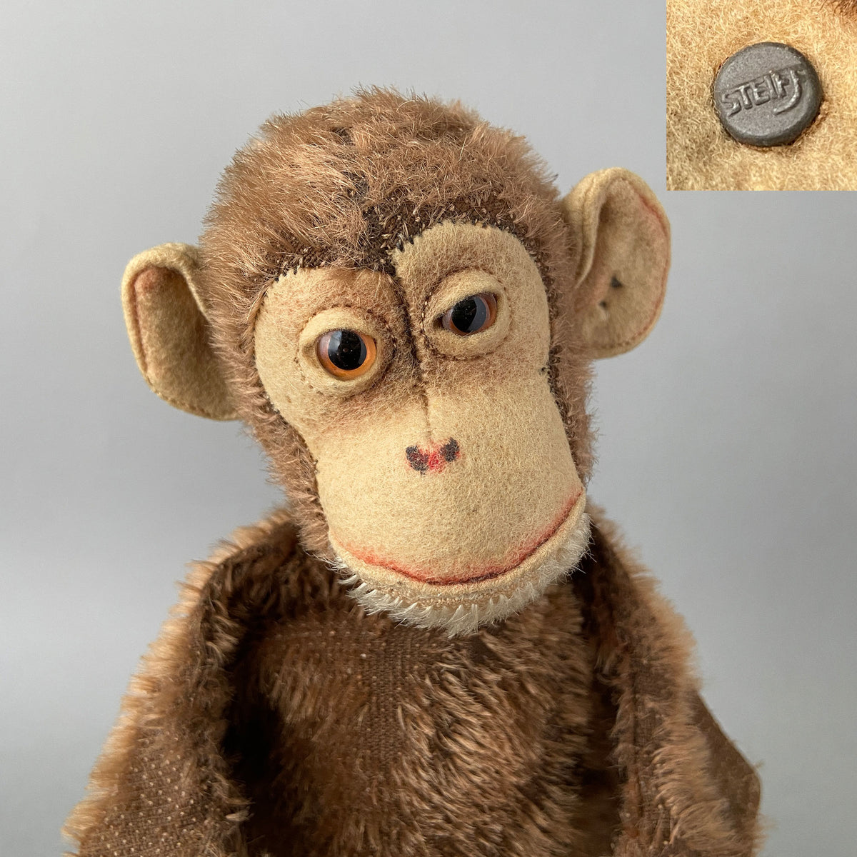 Antique STEIFF Jocko Monkey Hand Puppet – Once Upon A Puppet