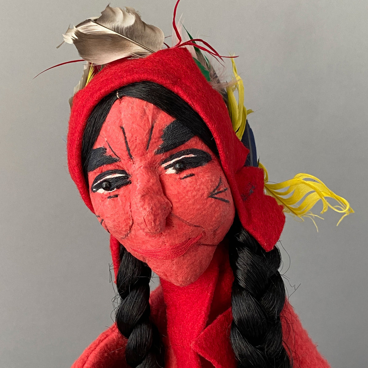 Vintage Native American Hand Puppet by Curt Meissner ~ Germany 1960s ...