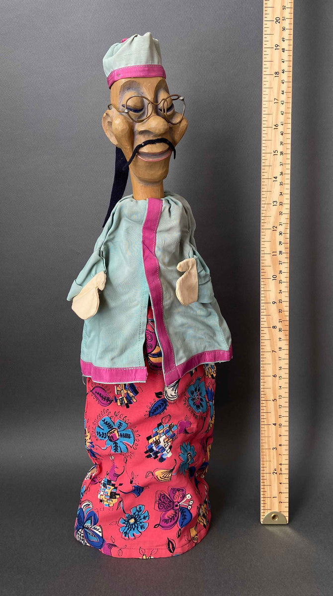 Vintage Bross Asian Hand Puppet ~ circa 1950s Rare! – Once Upon A Puppet