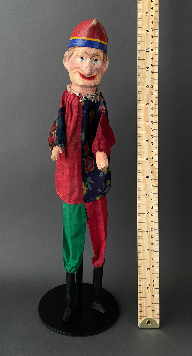 Antique Mr PUNCH Hand Puppet ~ Early 1900s Rare! – Once Upon A Puppet