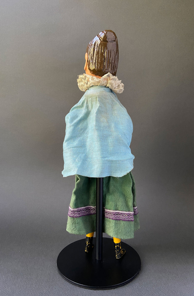 Antique LADY Hand Puppet ~ Early 1900s Mr Punch and Judy Show – Once ...