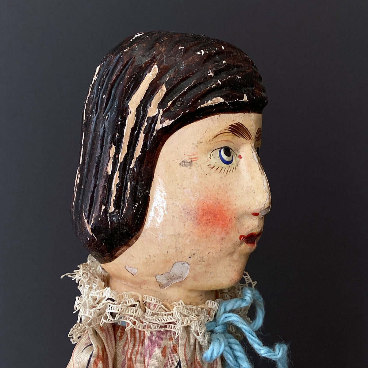 Antique PRETTY POLLY Hand Puppet ~ Early 1900s Punch and Judy – Once ...