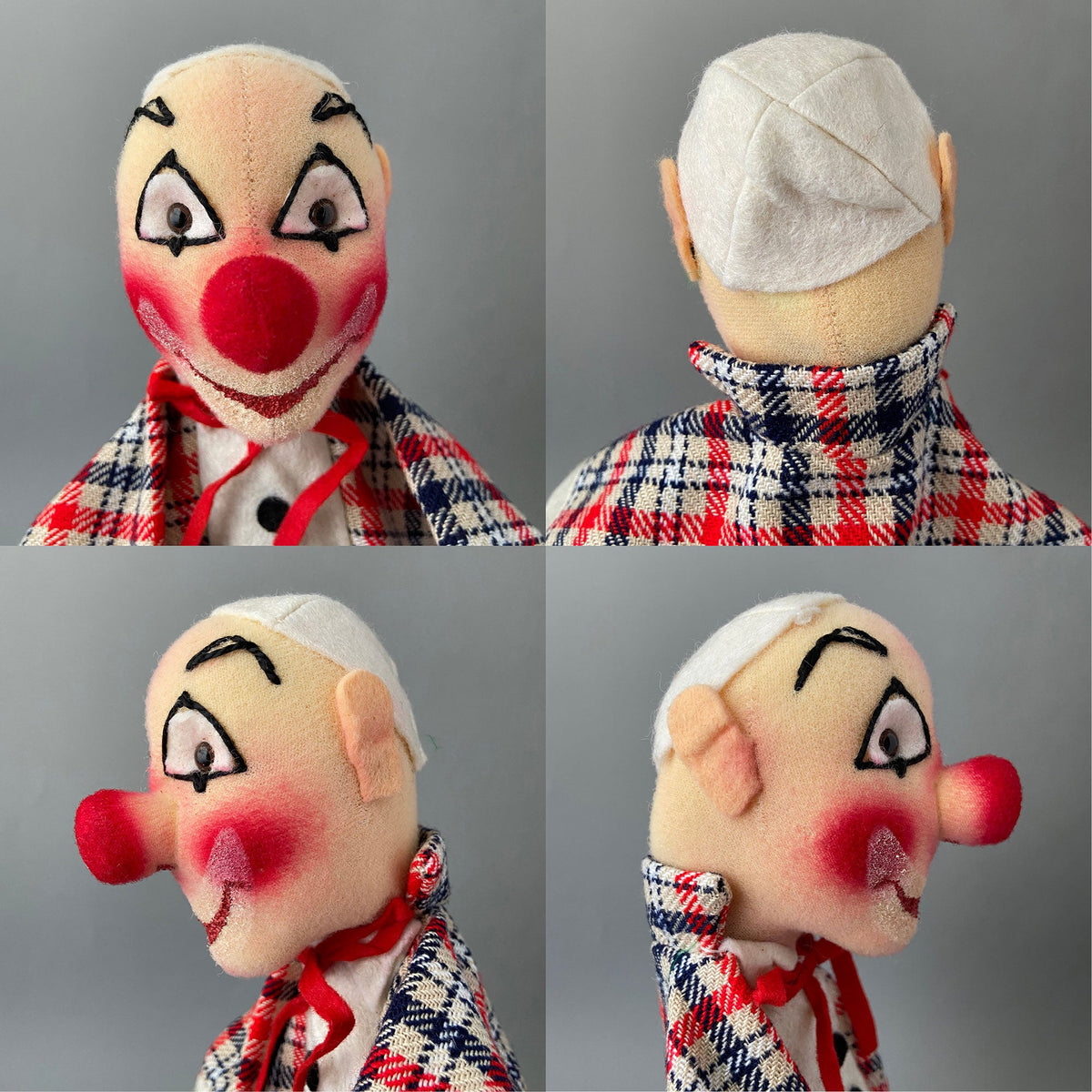 Vintage KERSA Circus Clown Hand Puppet ~ 1980s – Once Upon A Puppet
