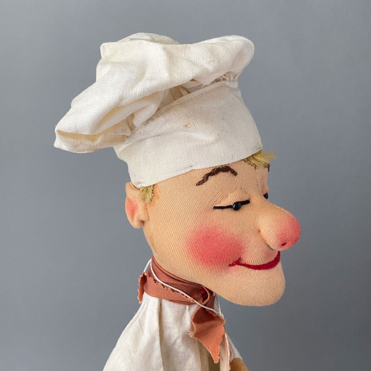 Vintage KERSA Cook Hand Puppet ~ 1960s – Once Upon A Puppet