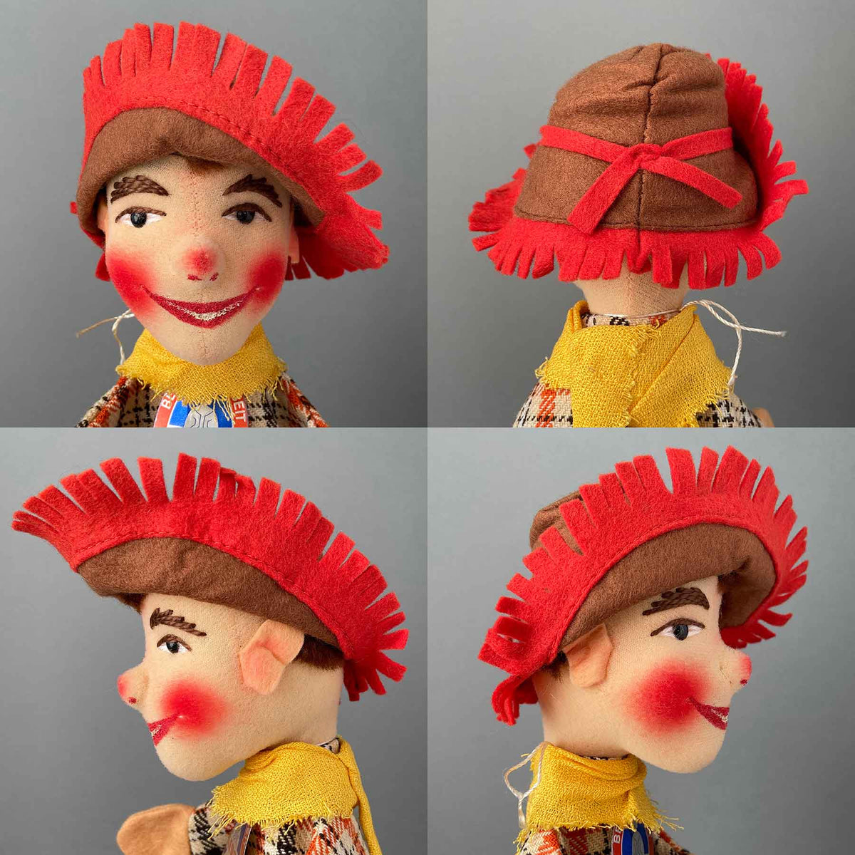 Vintage KERSA Cowboy Hand Puppet ~ 1980s – Once Upon A Puppet