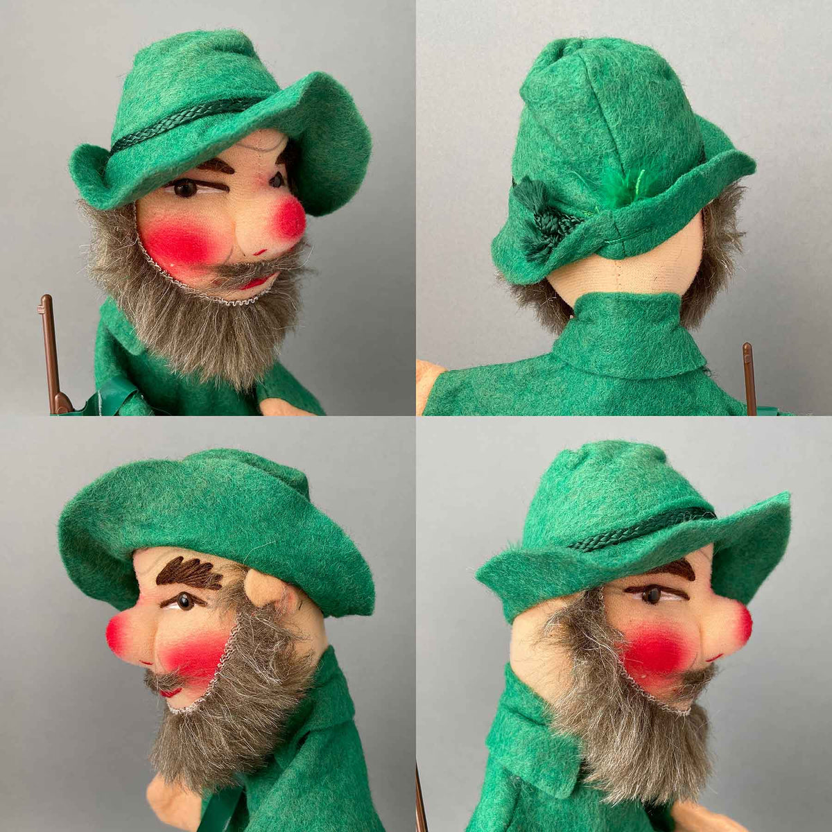 Vintage KERSA Hunter Hand Puppet ~ 1980s – Once Upon A Puppet