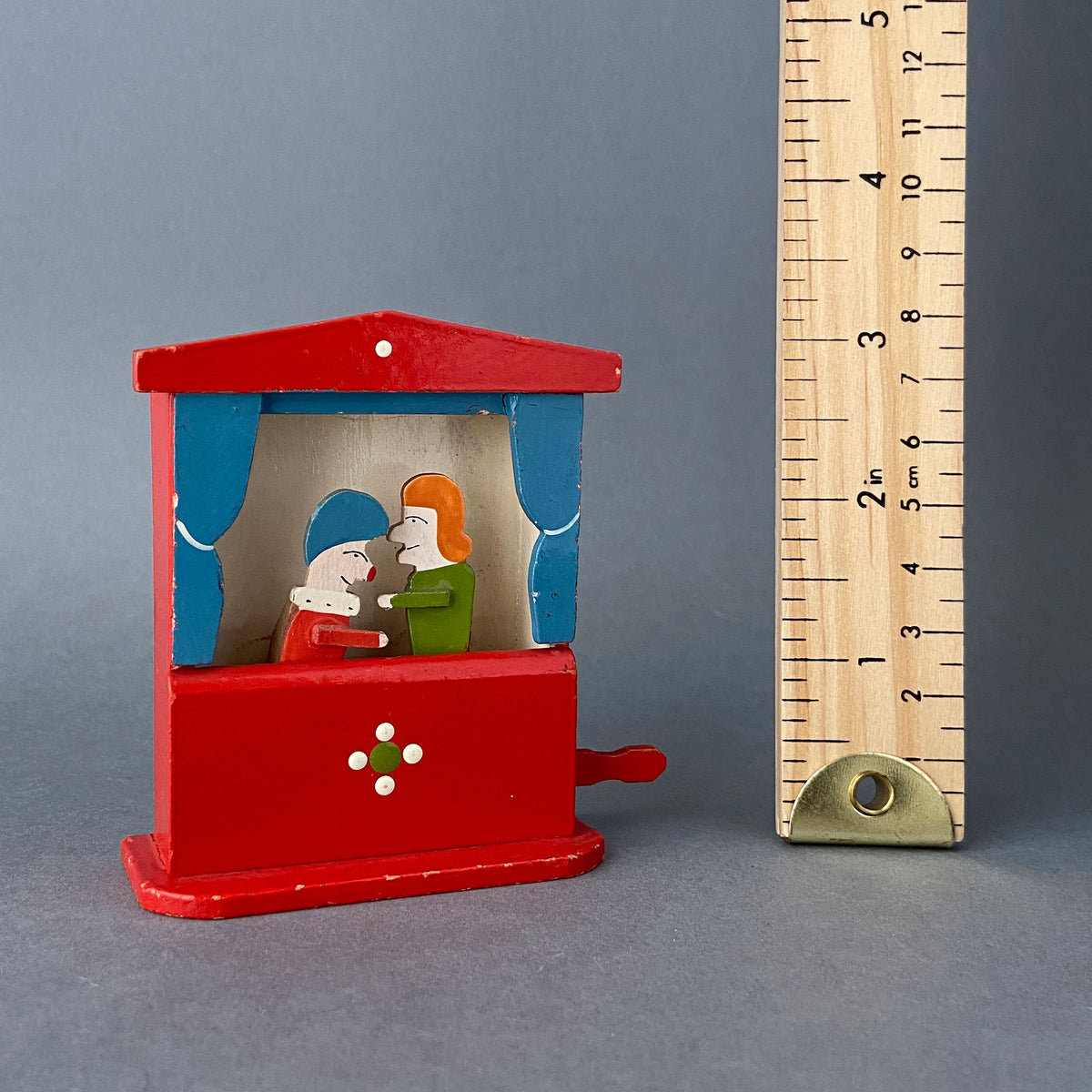 Vintage Miniature Punch and Judy Puppet Theater ~ 1960s – Once Upon A ...
