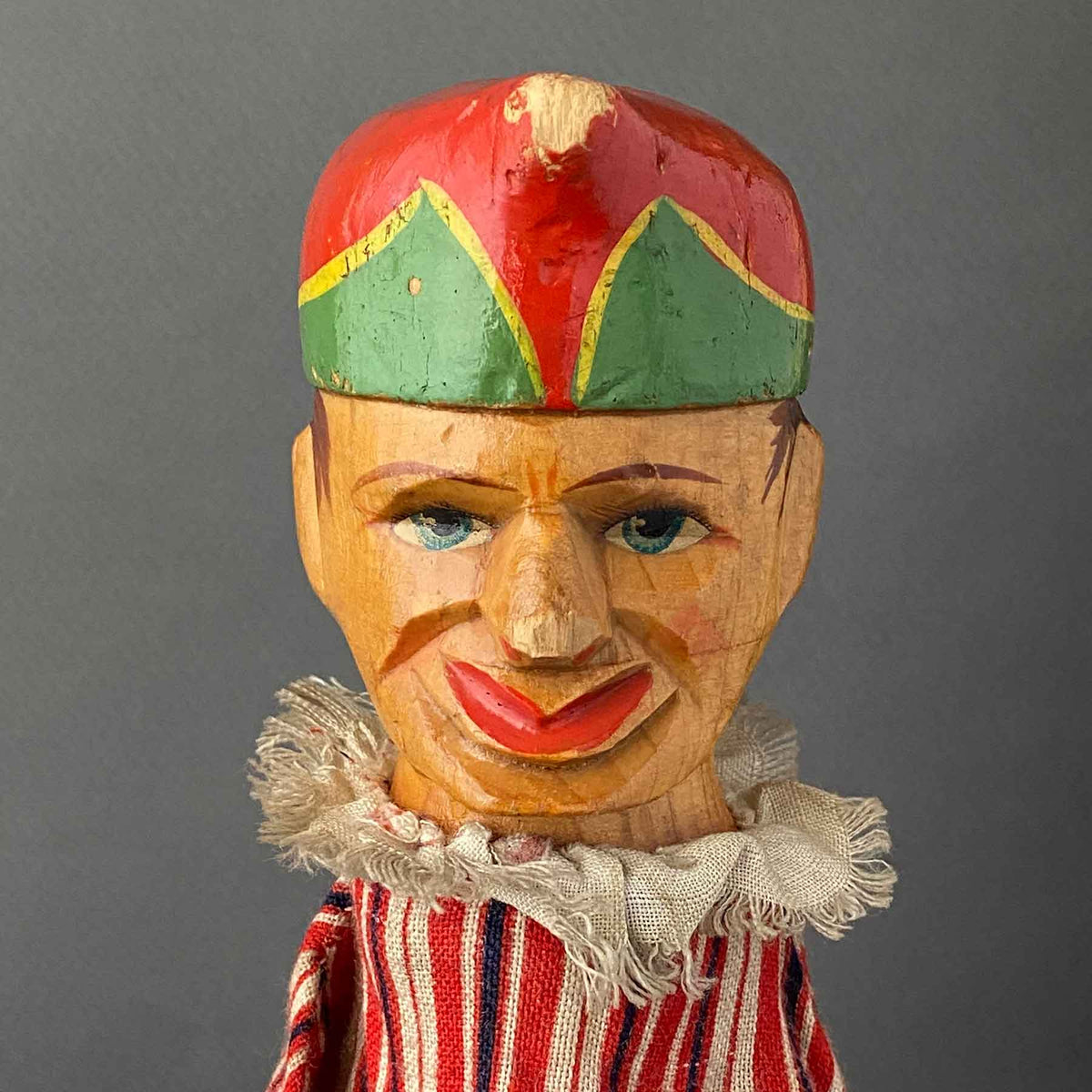 Antique Mr PUNCH Hand Puppet ~ Early 1900s Rare! – Once Upon A Puppet