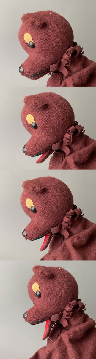 Vintage Bear Hand Puppet ~ Russian 1980s – Once Upon A Puppet
