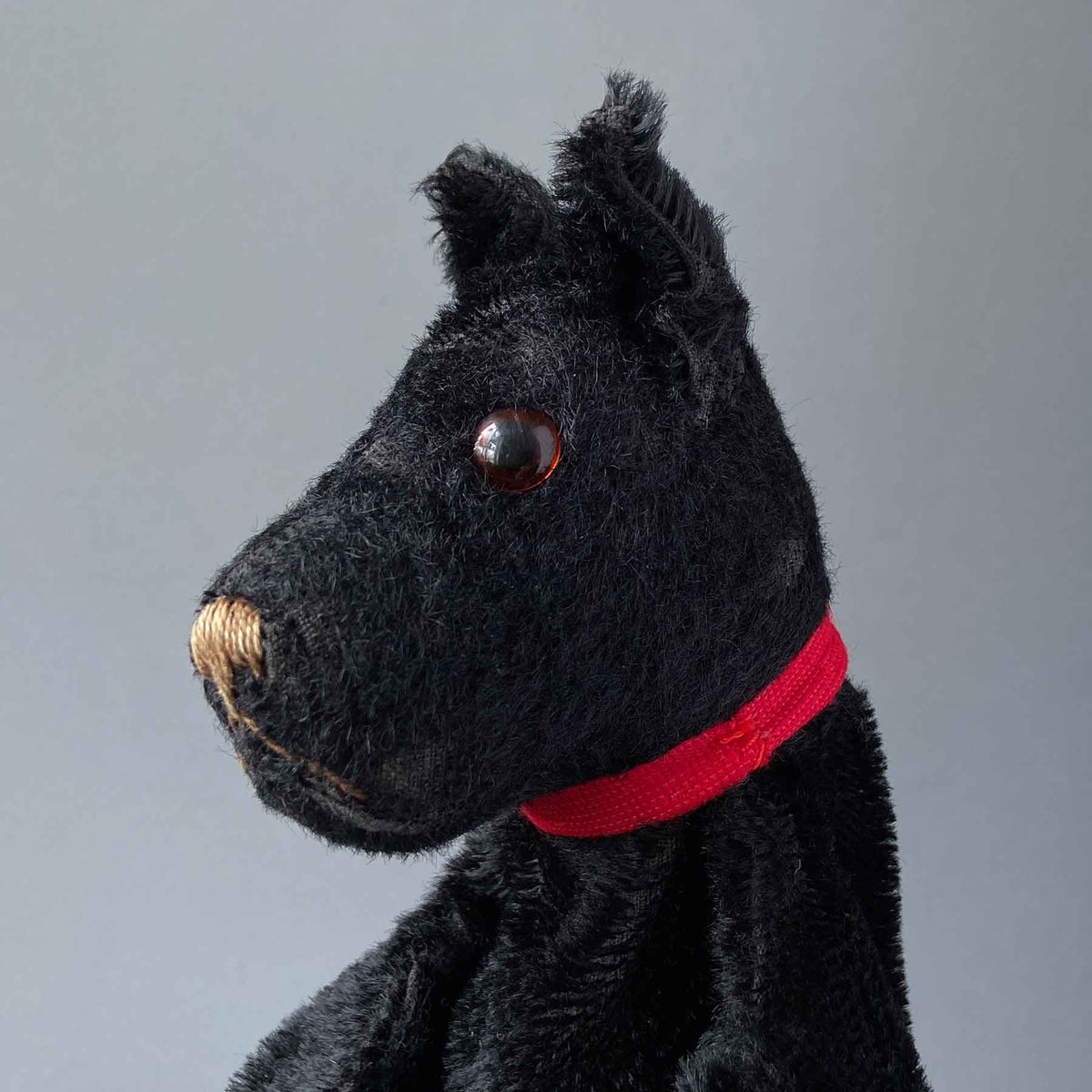 Antique STEIFF Scotty Dog Hand Puppet ~ 1933-43 Rare! – Once Upon A Puppet