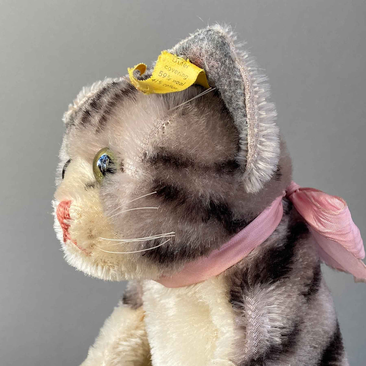 Vintage STEIFF Tabby Cat Hand Puppet ~ 1960s – Once Upon A Puppet