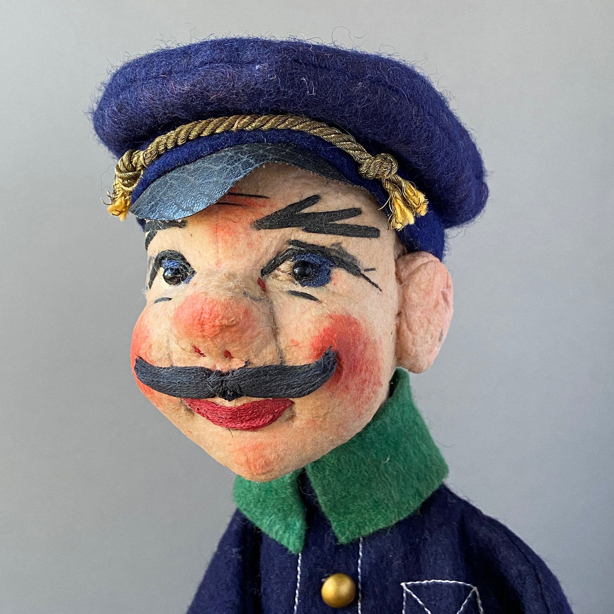 Vintage Police Hand Puppet by Curt Meissner ~ Germany 1960s – Once Upon ...